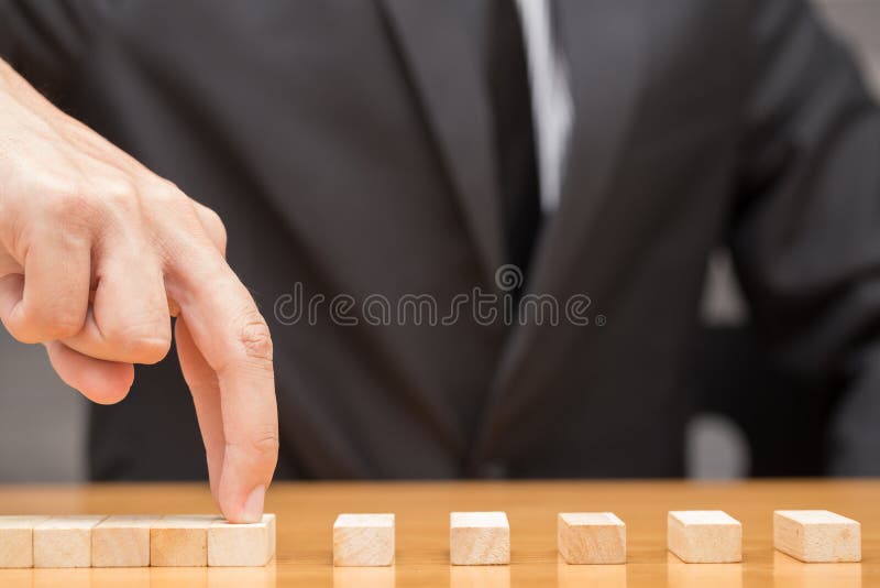 Hand Walking Step Forward, Development Concept Stock Image - Image of ...