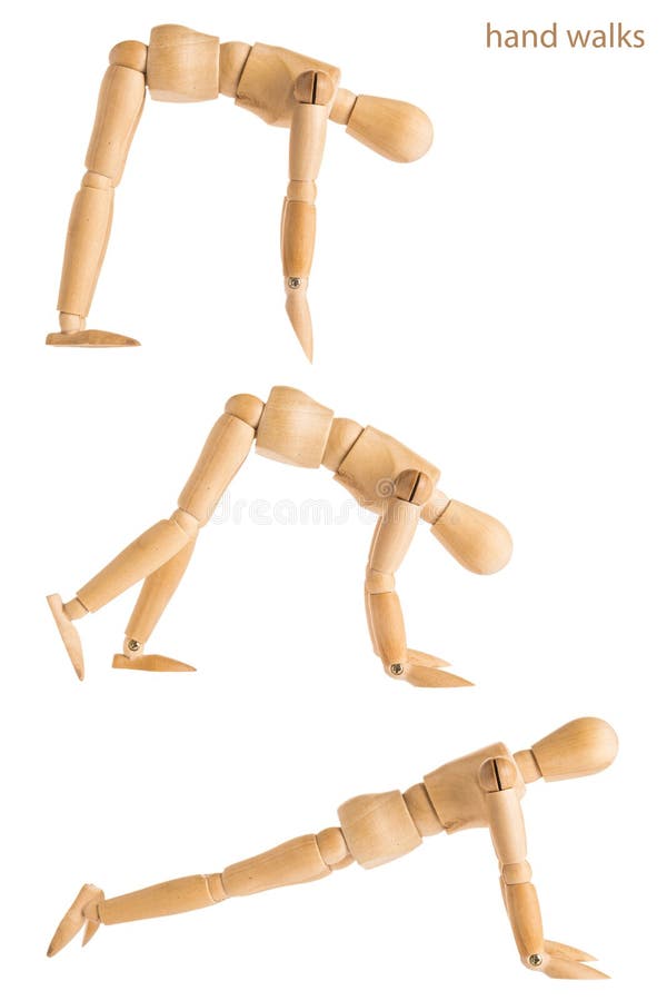 Hand walks pose stock image. Image of figure, marionette - 88798561
