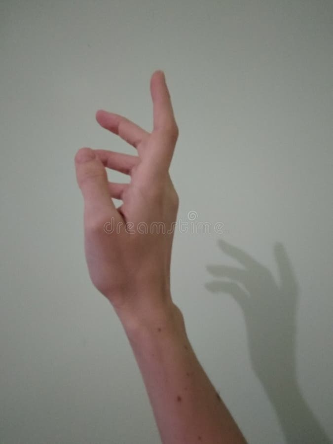 Hand, Wall, Shadow, Human, Abstraction. Playing with a Shadow Stock ...