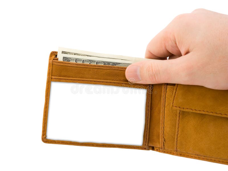 Empty wallet stock image. Image of gone, finance, moneyless - 21559557