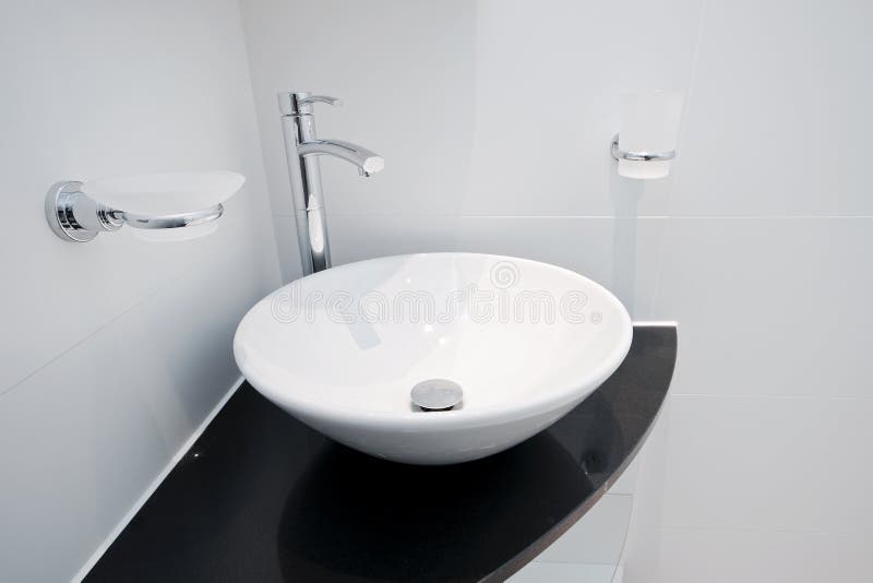 Corner hand wash stock image. Image of round, faucet - 21894301