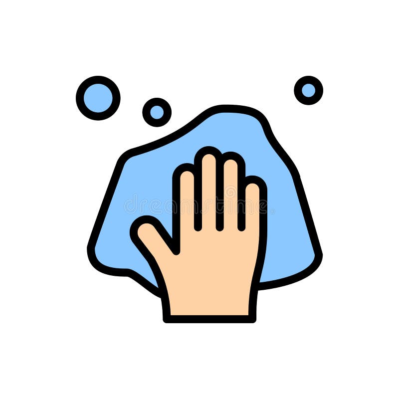 Hand Wash Icon. Simple Color with Outline Vector Elements of Laundry ...