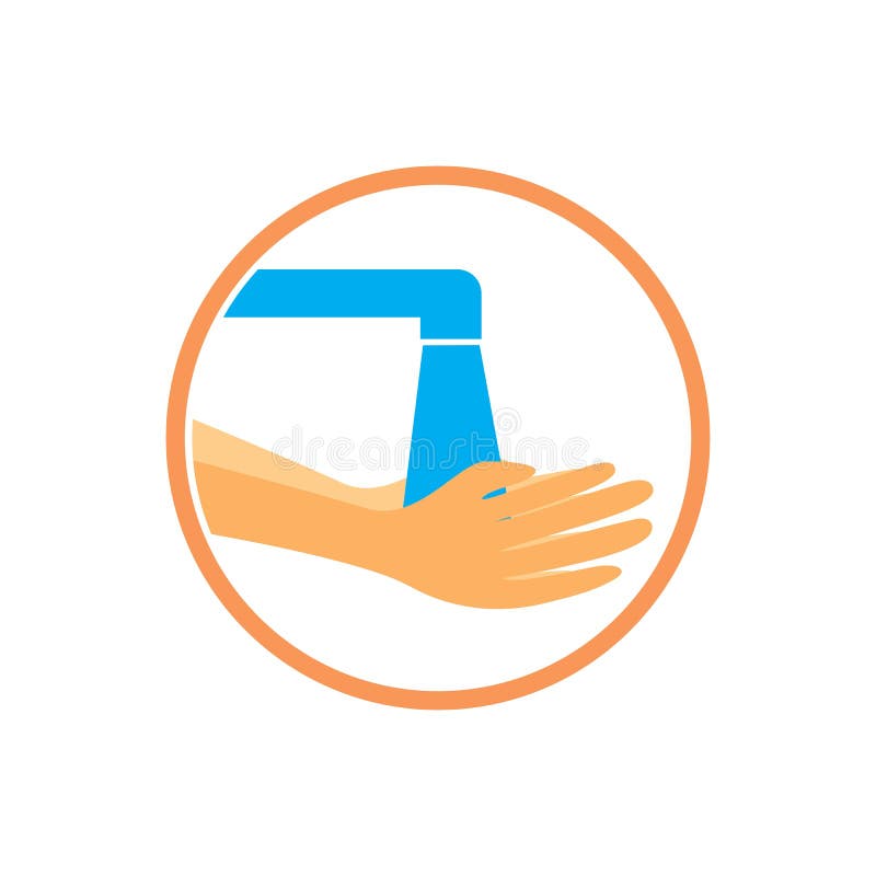 Hand wash logo vector stock vector. Illustration of perfect - 181444003