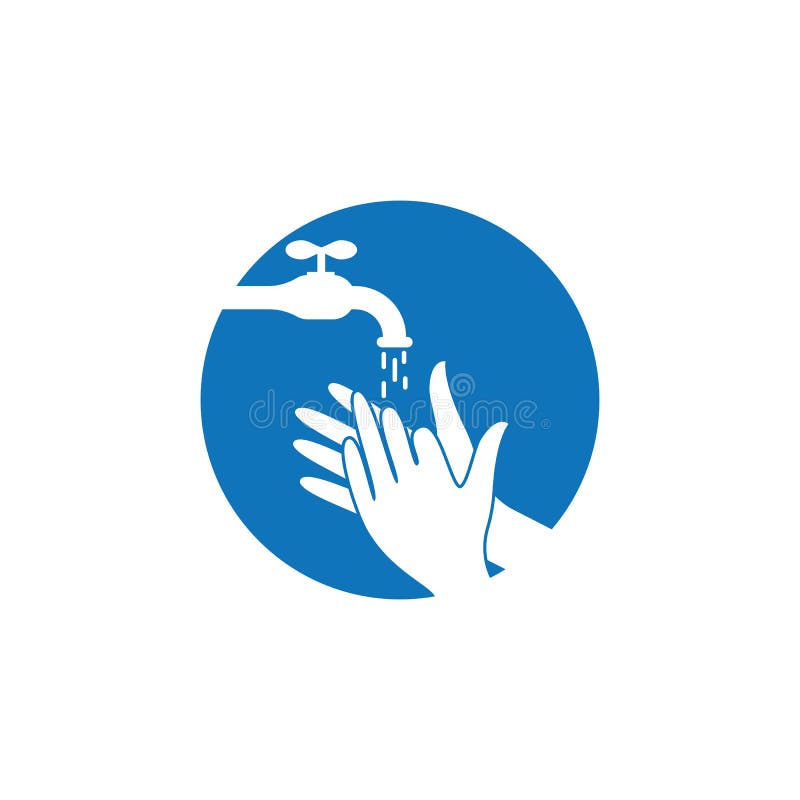 Hand wash logo template stock vector. Illustration of hygiene - 176507131