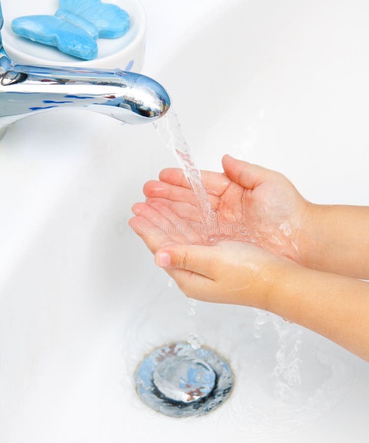 Woman Washing Hands stock photo. Image of liquid, healthcare - 8176562