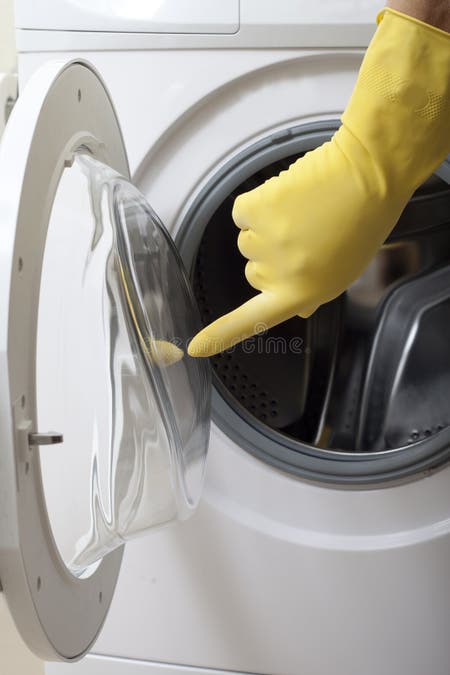 Hand and washing machine. stock photo. Image of machine - 22144976
