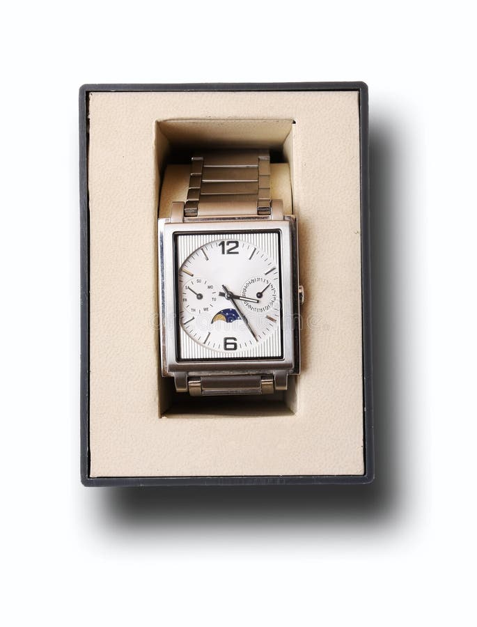 Hand watch stock photo. Image of white, brand, strap - 17077964