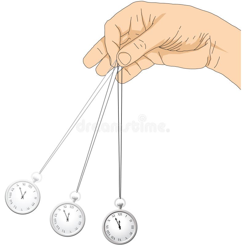 Hand and watch stock vector. Illustration of clock, fast - 19995390