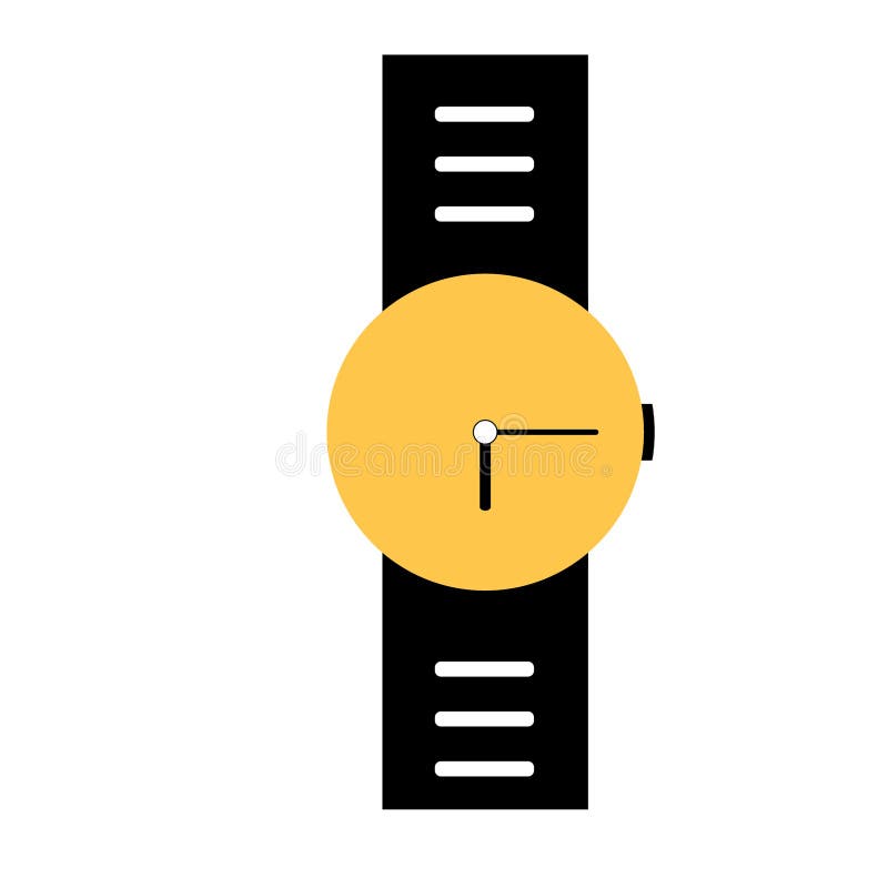 Hand Watch Icon stock illustration. Illustration of logo - 313407450