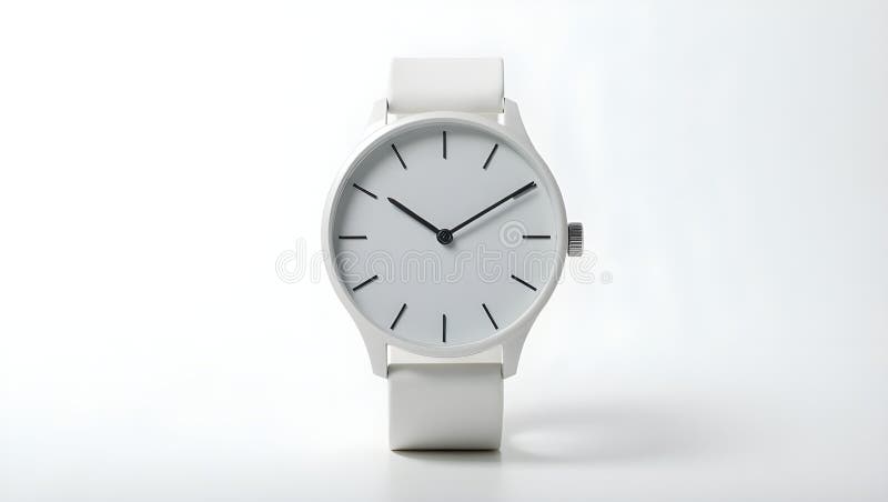 Hand Watch Isolated Pure White Background Stock Illustration ...