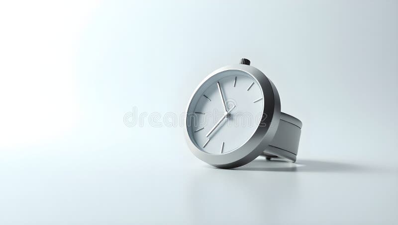 Hand Watch Isolated Pure White Background Stock Illustration ...
