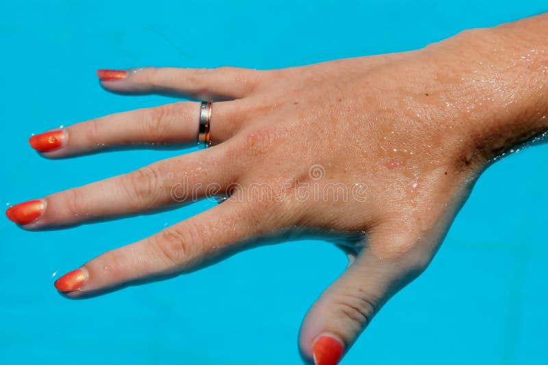 Hand In Water Picture. Image: 1771581