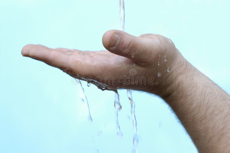 Hand : water stock photo. Image of refresh, cleaning, clear - 278496