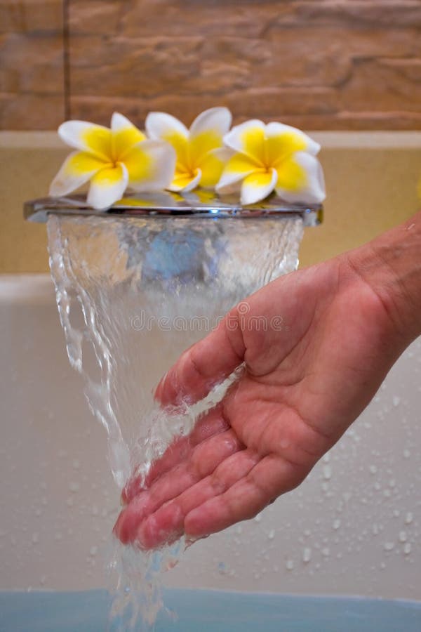 Hand in water stock image. Image of clean, sunny, bath - 5794039