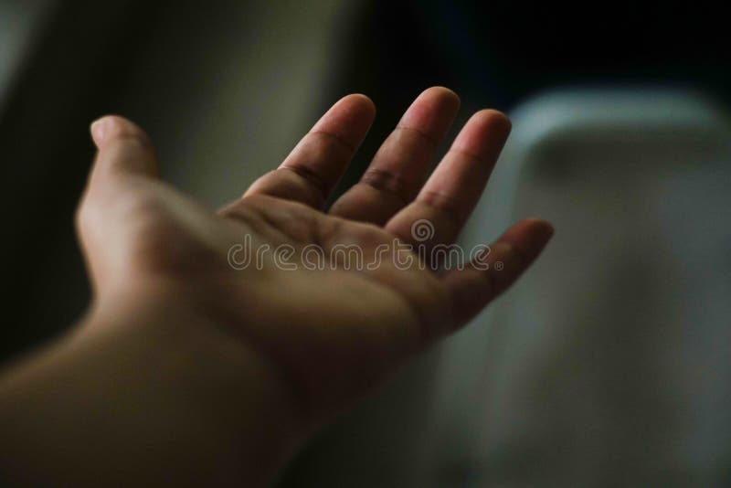 A hand stock photo. Image of hopless, dark, wating, helping - 99831952