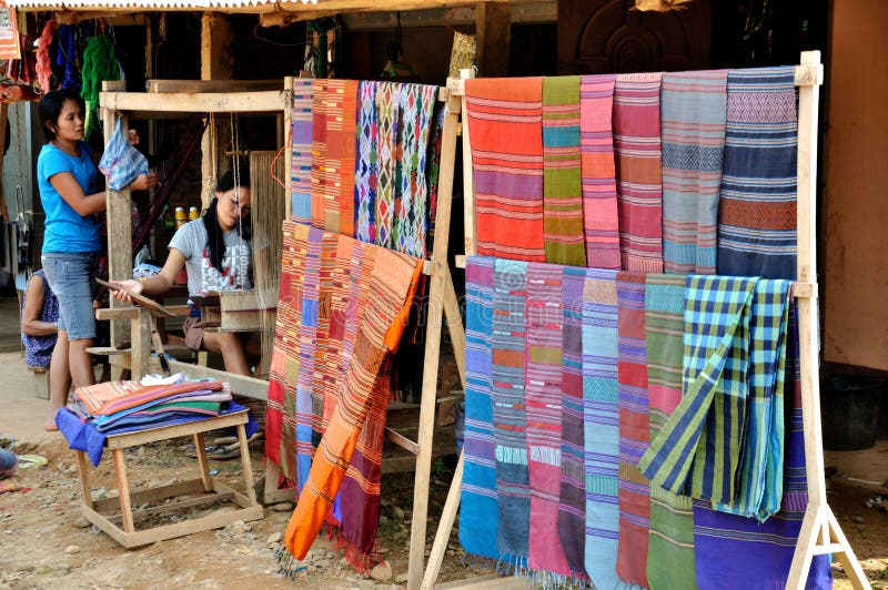 Hand Weaving a Songket stock photo. Image of creative - 20026134