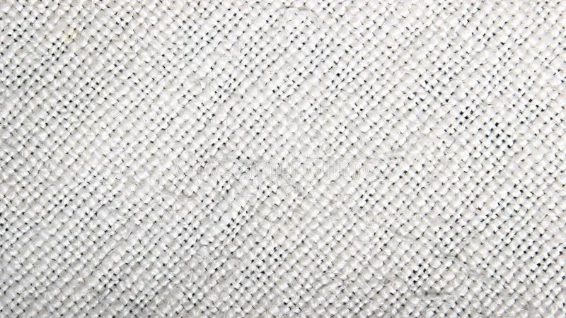 Hand Weaving Cotton Cloth Texture, Natural Fabric. White Background ...