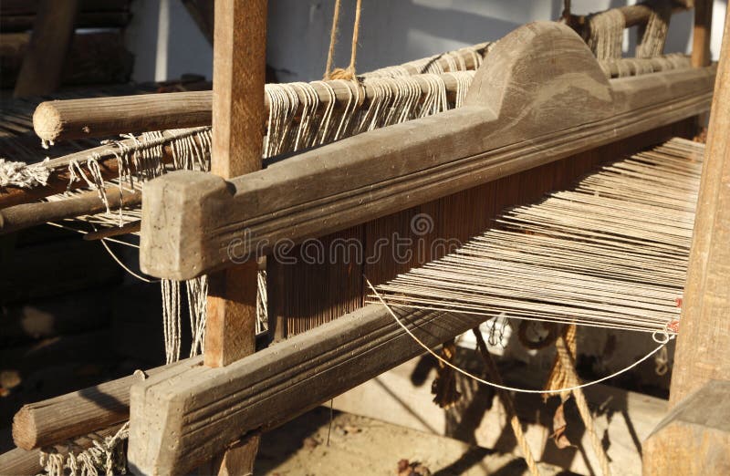 Hand Weaving a Songket stock photo. Image of creative - 20026134