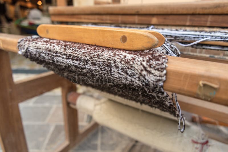 Hand Weaving loom detail stock image. Image of detail - 11673761