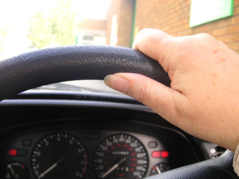 Hand On Wheel Picture. Image: 6239142