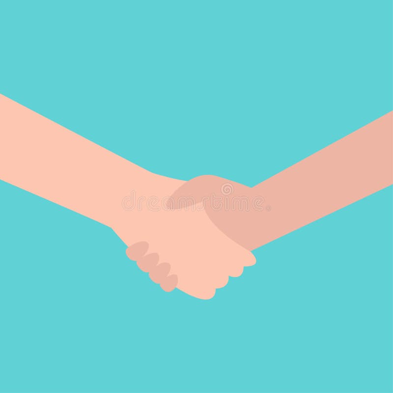 Hand White Color Background, Vector Illustration Stock Vector ...