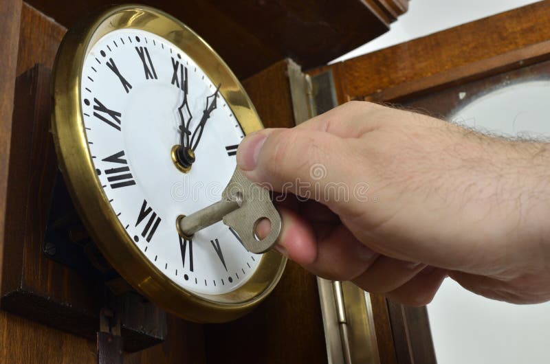 Winding Key Antique Clock Stock Photos - Free & Royalty-Free Stock ...