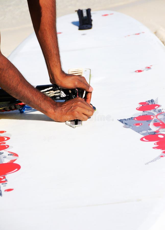 Hand and windsurfing stock photo. Image of press, outdoors - 12663604
