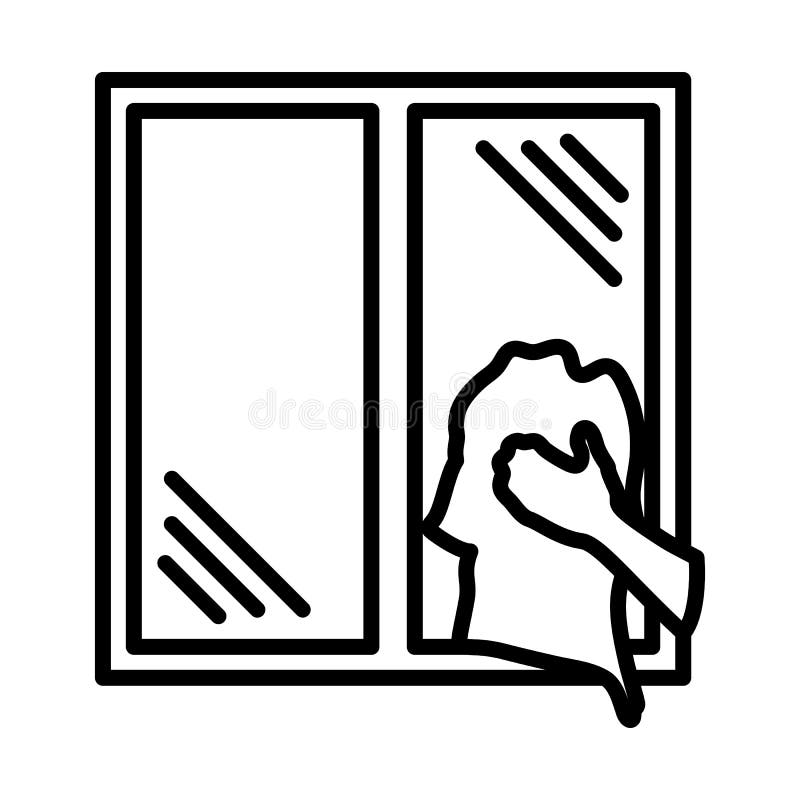 Wiping Window Stock Illustrations – 966 Wiping Window Stock ...