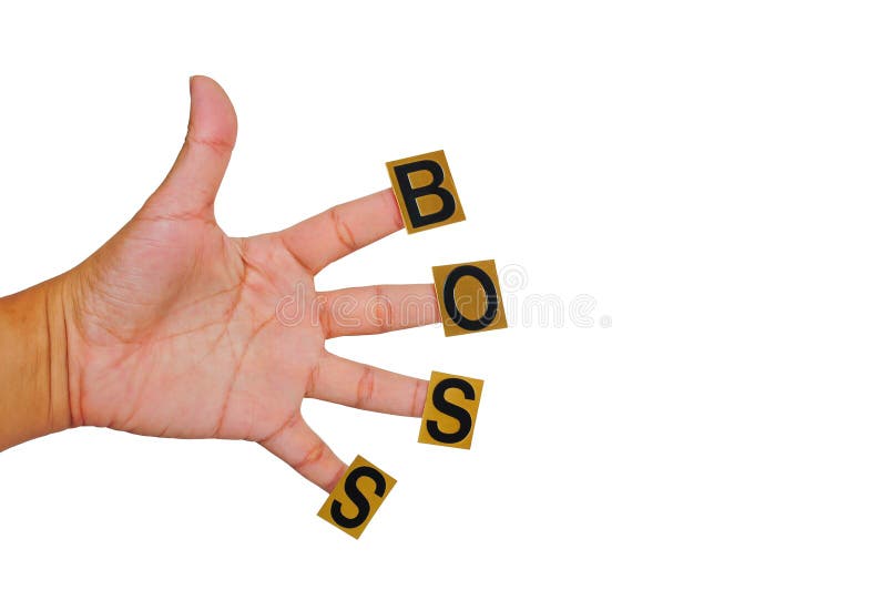 Hand, work hard for boss stock image. Image of good, love - 21498753