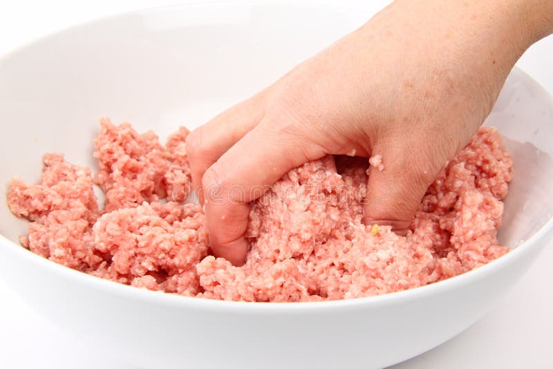 Raw Mince Meat stock photo. Image of restaurant, food - 22921090