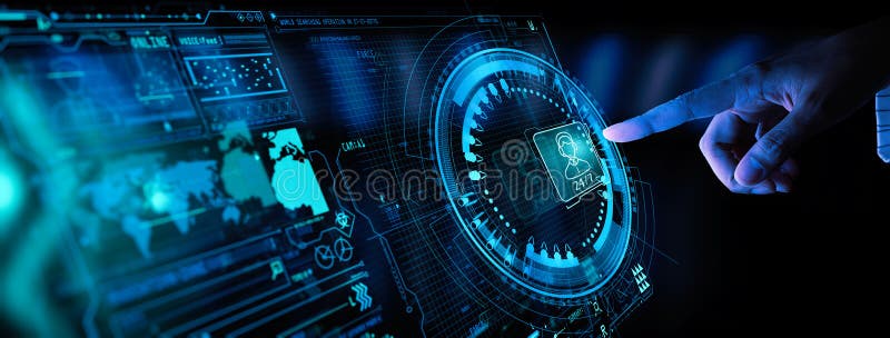 Hand Working with Technical Support and Customer Service Business ...