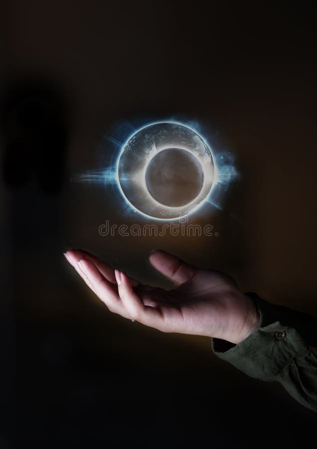 Hand, World and Hologram Overlay with an Interface of Ai or 3d ...