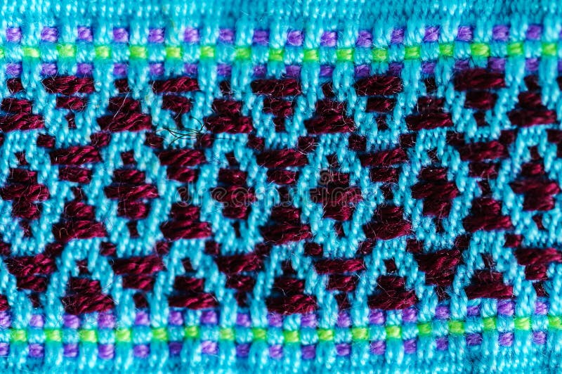 Hand woven fabric stock photo. Image of texture, pattern - 31734754