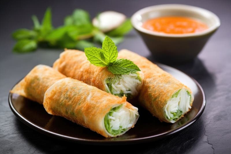 Hand Wraps Mozzarella Stick in Spring Roll Sheet Stock Photo - Image of ...