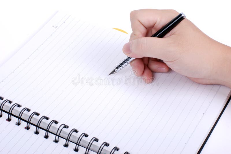 Hand write stock photo. Image of creative, hand, brown - 482366