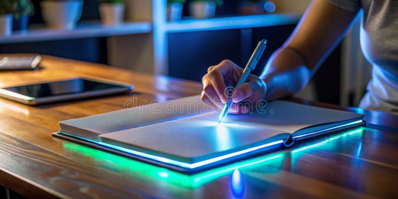 Closeup Nighttime Study Stock Illustrations – 262 Closeup Nighttime ...