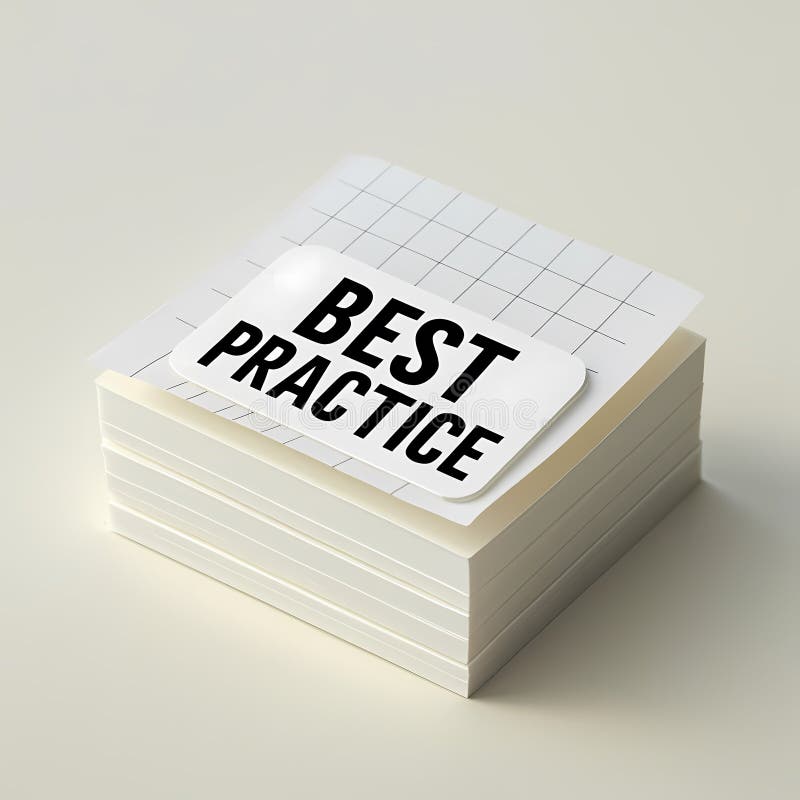 Hand Writing Best Practice on Chalkboard Stock Illustration ...