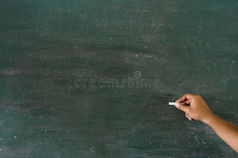 Hand Writing On Chalkboard. Stock Photo - Image of advertising, empty ...
