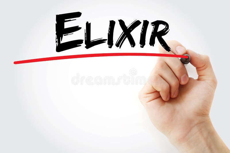 Hand Writing Elixir Marker Stock Photos - Free & Royalty-Free Stock ...