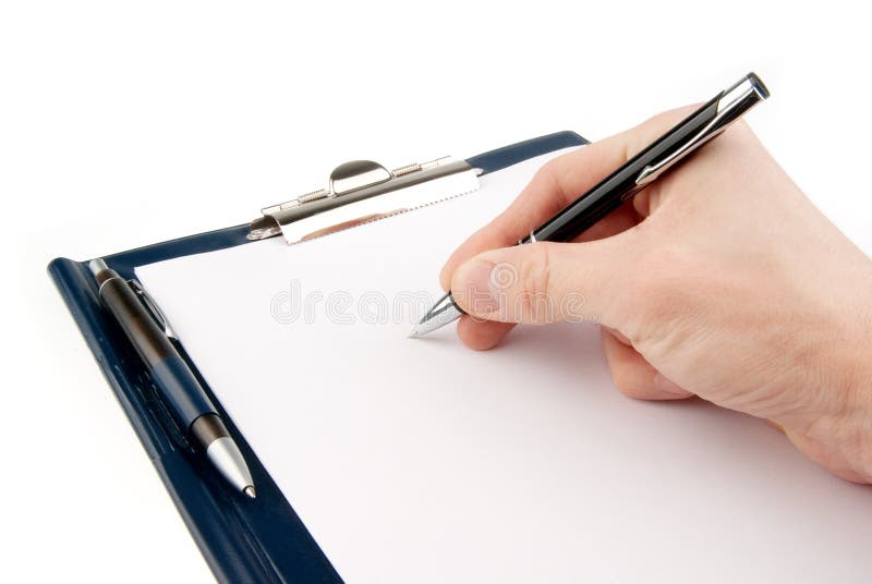 Hand Writing on an Empty Glass Board by a Felt-tip Pen Stock Image ...
