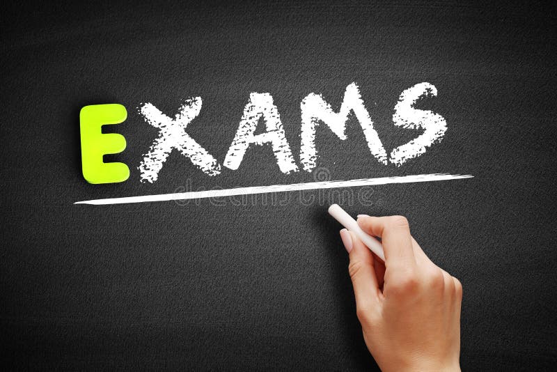 Writing Exams are Easy with Proper Cheat Sheet Stock Image - Image of ...