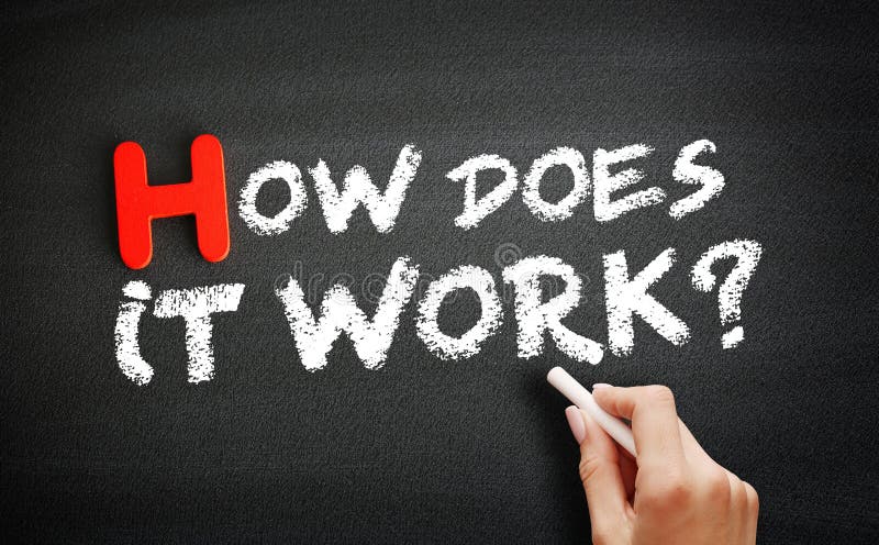 How does it work stock photo. Image of steps, abstract - 23029258