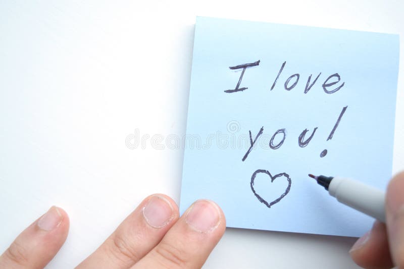 194 Hand Writing I Love You Note Stock Photos - Free & Royalty-Free ...