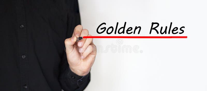 Rules Red Marker stock photo. Image of instructions, ethical - 92749512