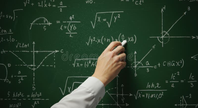 Advanced Math Formulas Whiteboard Stock Illustrations – 2 Advanced Math ...