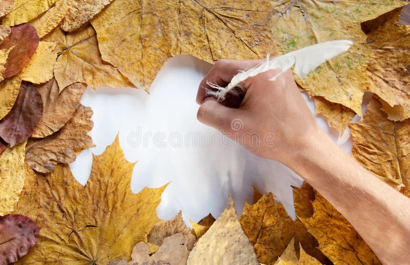Hand Writing on a Paper List Stock Photo - Image of blank, white: 11494732