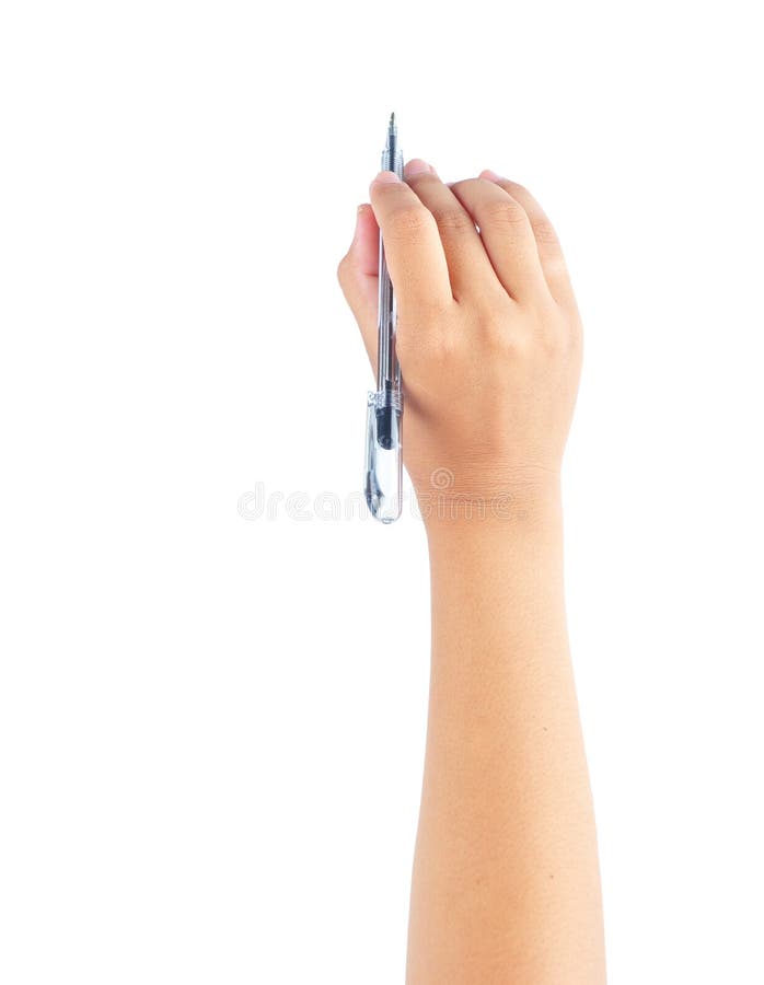 Hand writing with pen stock image. Image of abstract - 30384551