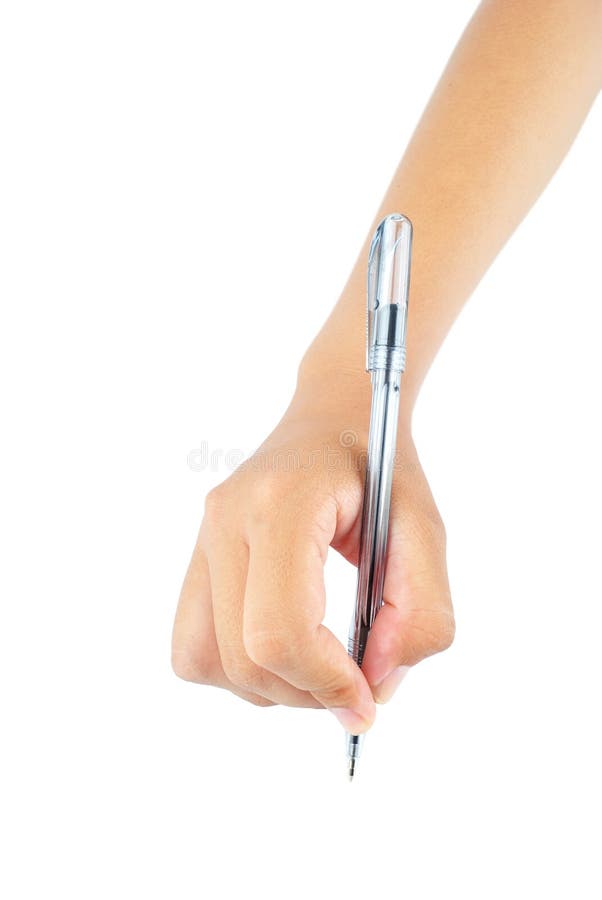 Hand writing with pen stock image. Image of abstract - 30384551