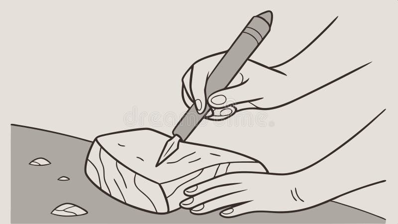 Hand Writing with Pen, Signature and Personal Note Vector Design ...