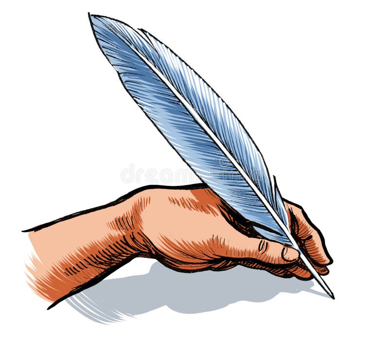 Hand Writing Quill Stock Illustrations – 2,077 Hand Writing Quill Stock ...